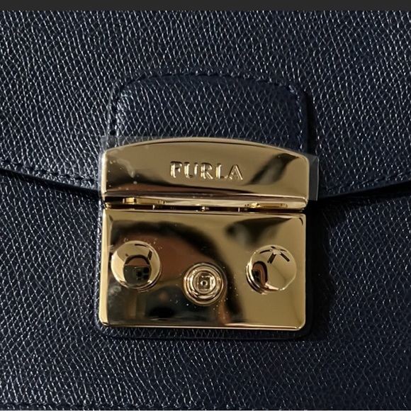 Furla | Bags | Furla Bella Mini Crossbody Bag Dark Navy | Poshmark